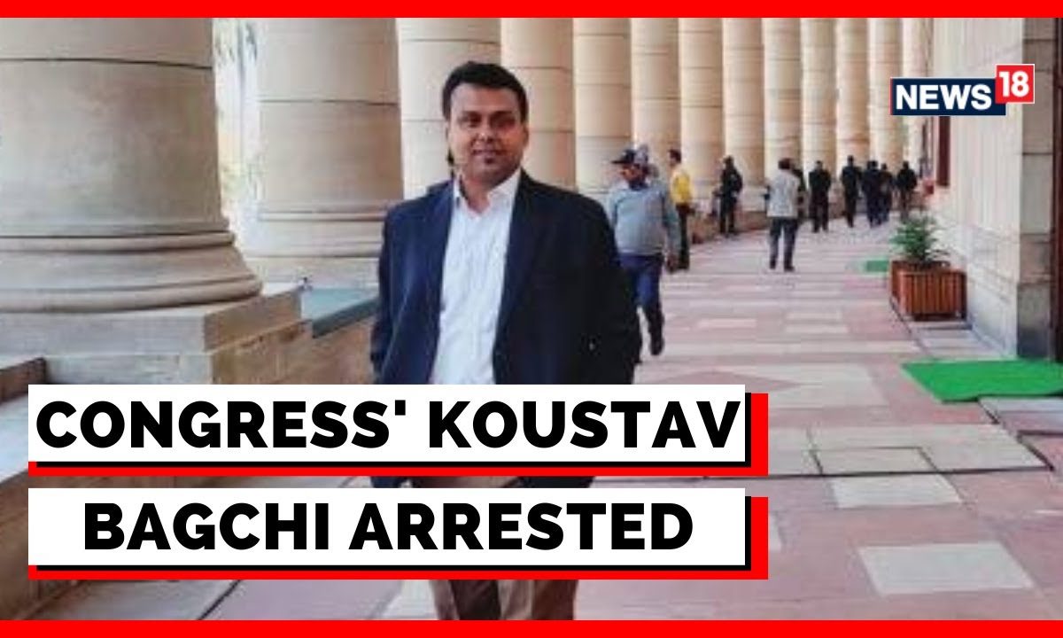 Congress Leader Koustav Bagchi Arrested In Kolkata For Remarks Against CM Mamata Banerjee ...