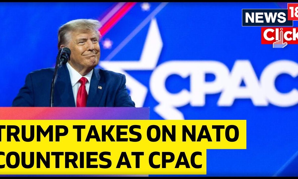 Trump Speech At CPAC 2023 | Trump Takes on NATO Countries At CPAC | U.S ...