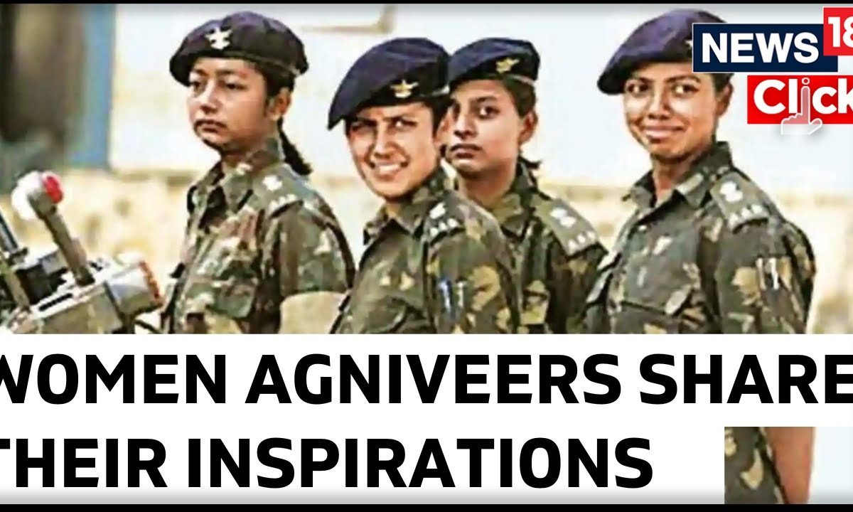 Women Agniveers Share Their Inspiration Behind Choosing The Armed ...
