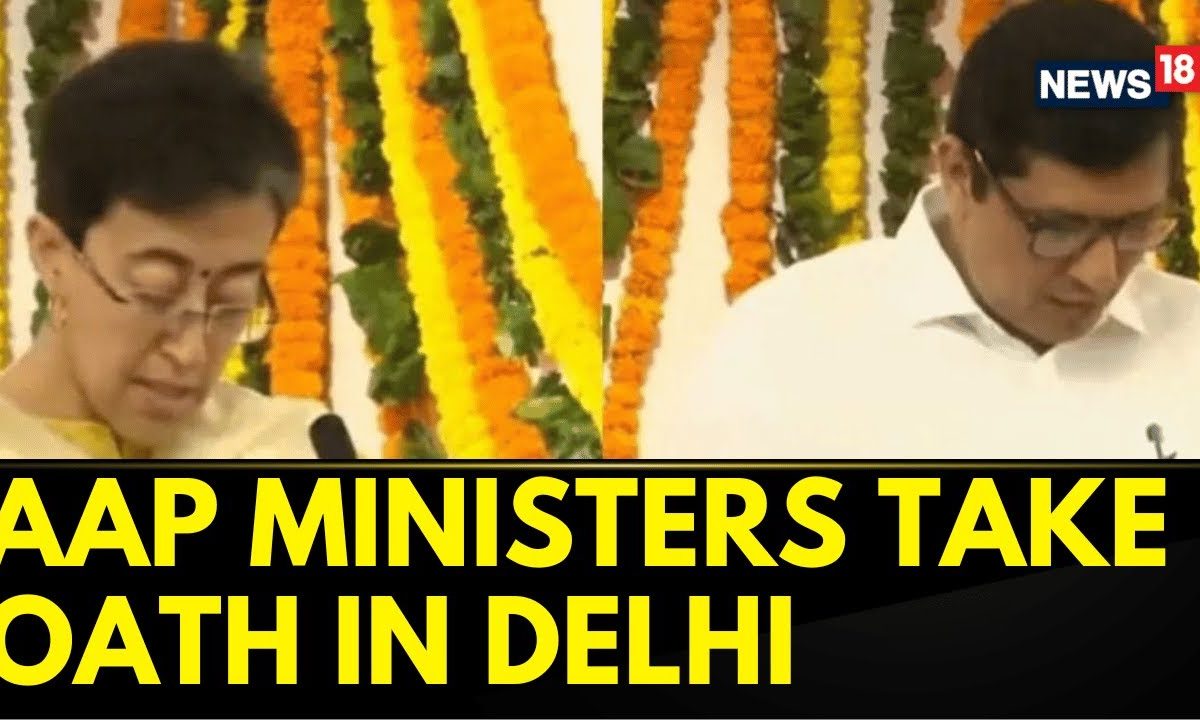 Delhi News | AAP News | Swearing In Ceremony For New AAP Ministers ...