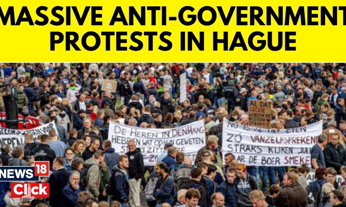 Netherlands Defying Ban, Tractors Head To The Hague For Farmers ...