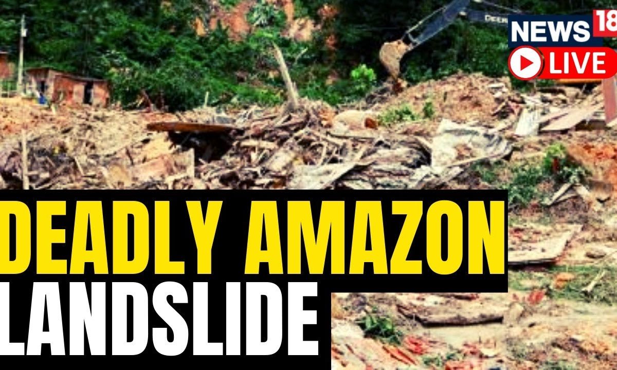 Deadly Landslide Causes Destruction In Brazil | Brazil Landslide Live ...