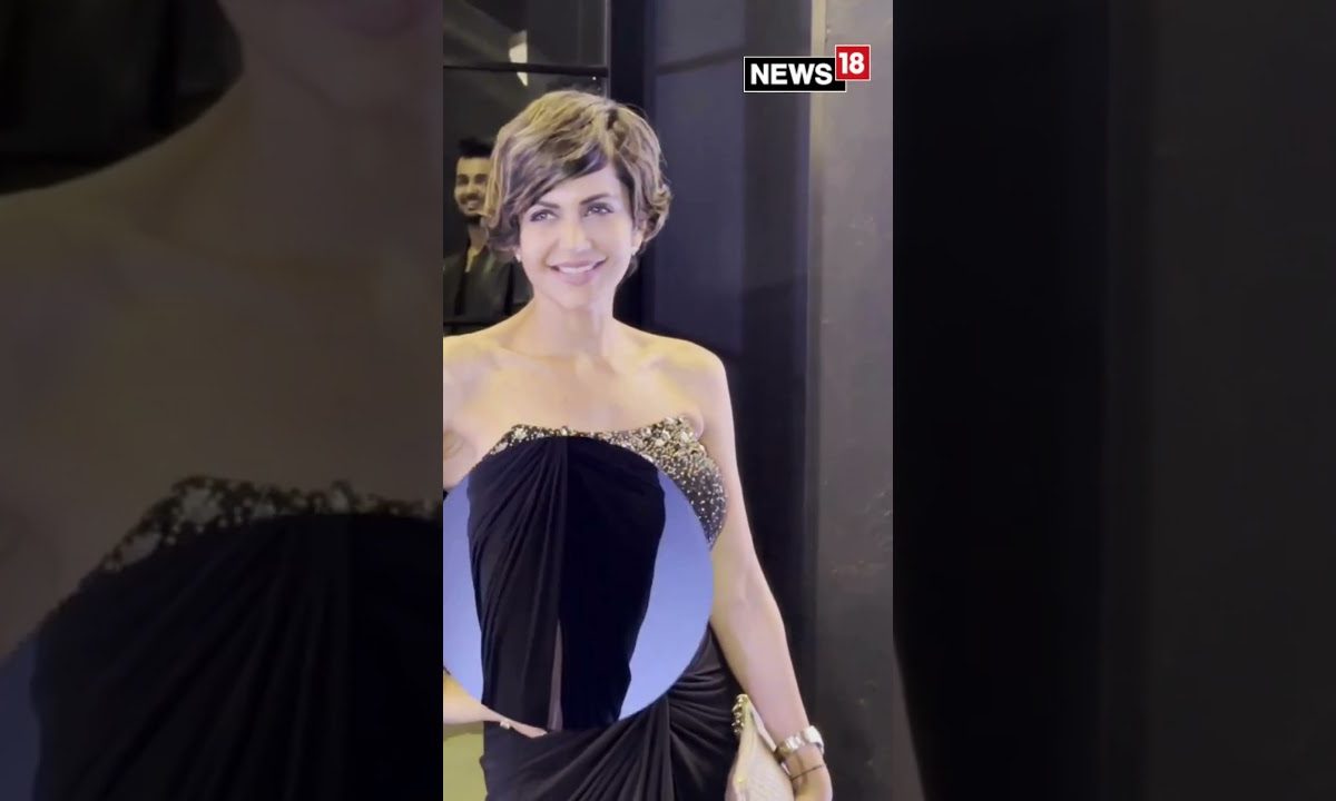 Mandira Bedi Hot Look | Mandira Bedi Looks Stunning At Designer Duo ...