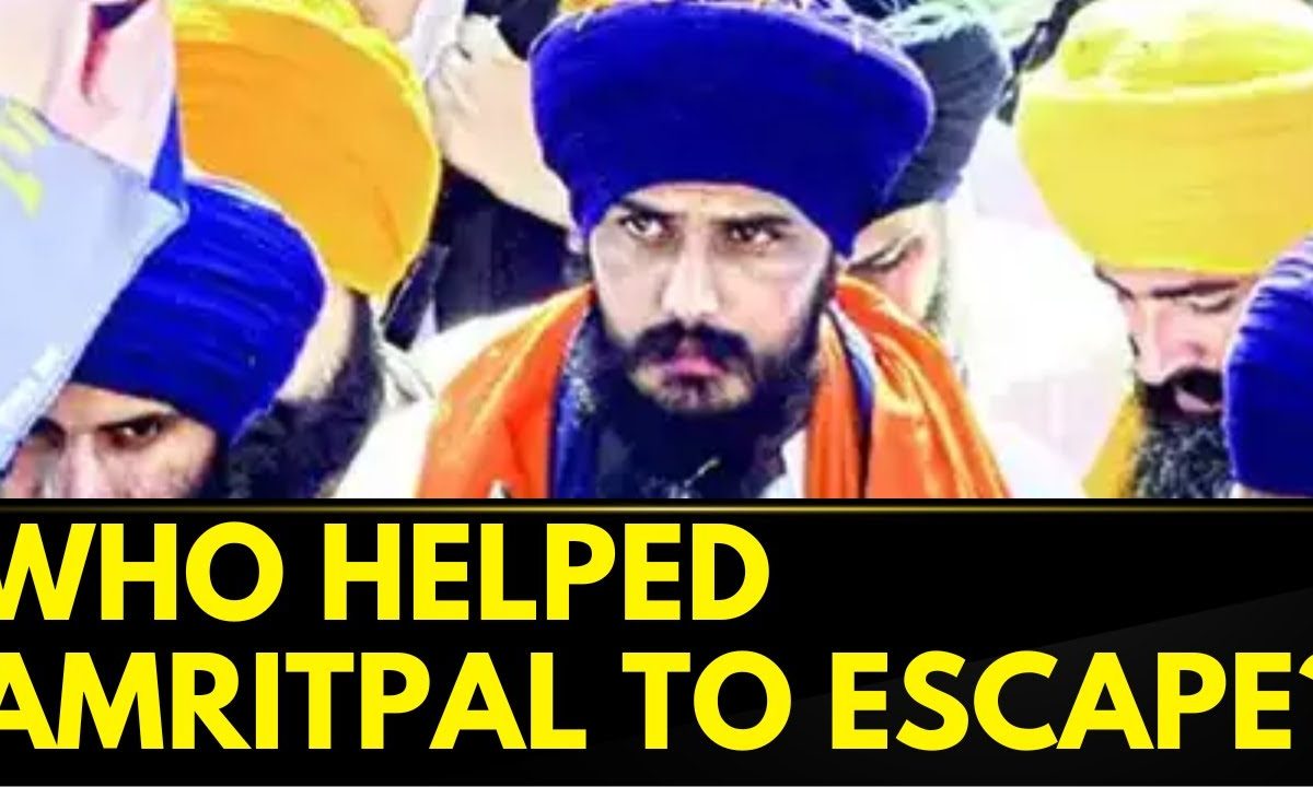Amritpal Singh News Police Suspect Amritpal Got A Tip Off Which