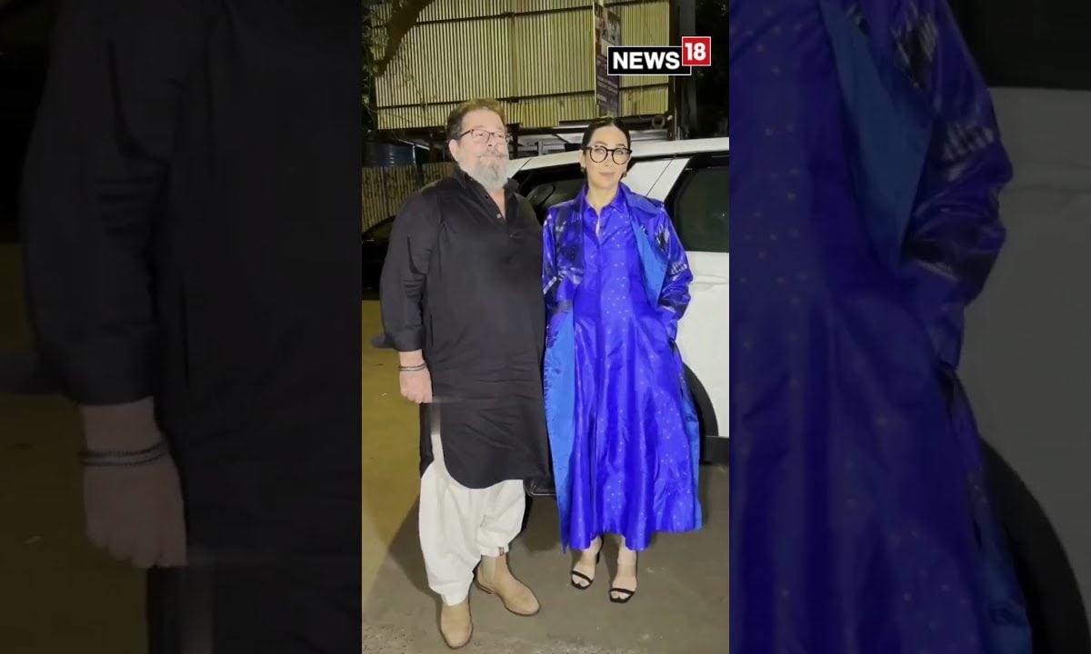 Karisma Kapoor | Actress Karisma Karpoor Spotted With Her Brother ...