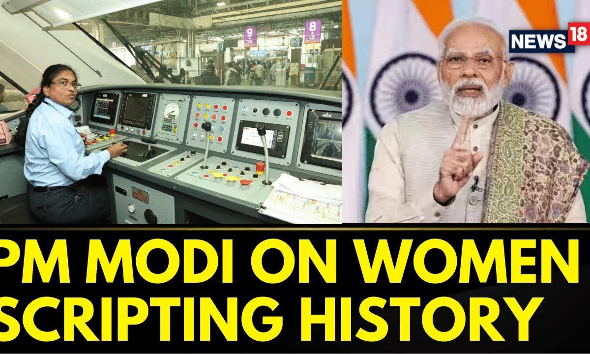 PM Modi's Mann Ki Baat | PM Modi Mentions Asia's First Female Loco ...