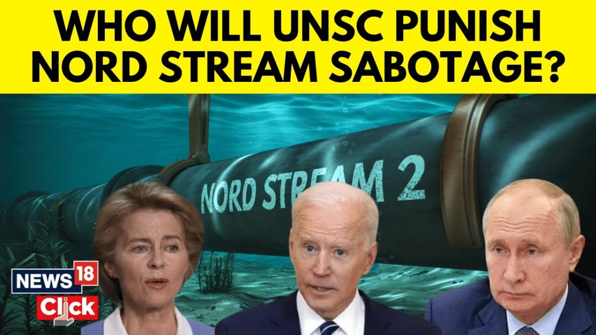 Nord Stream Gas Explosion | UNSC Vote On Russian-Proposed Draft To Nord ...