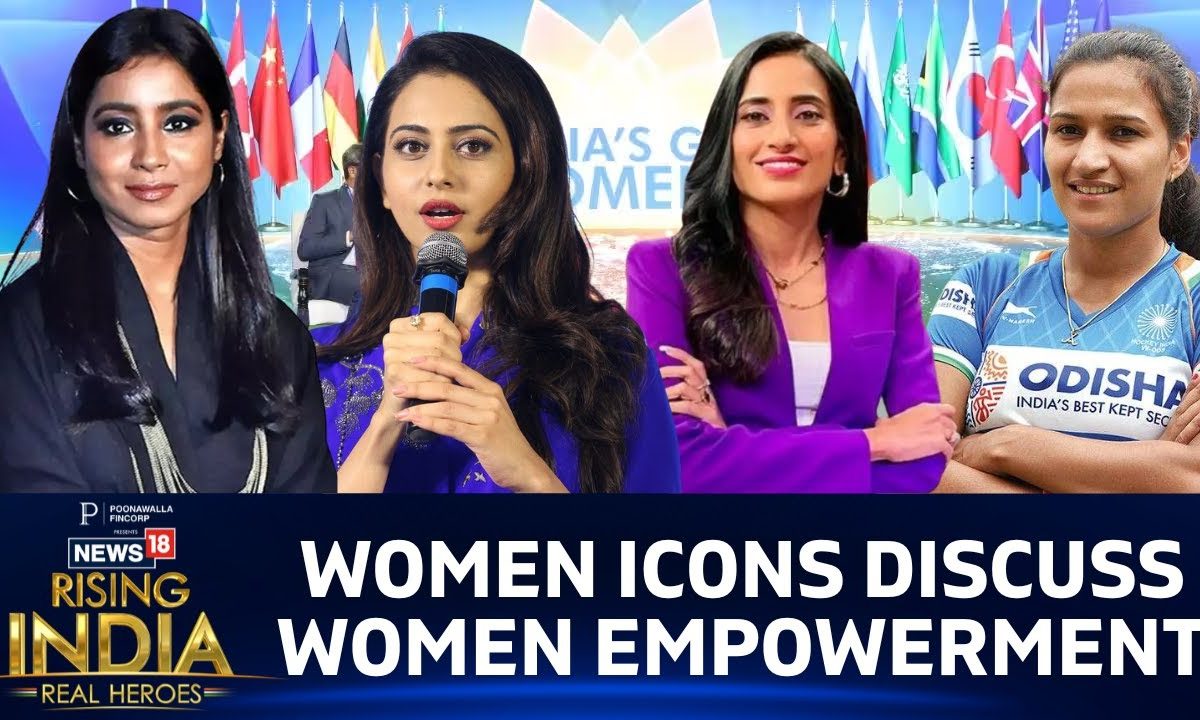 Rakul Preet Singh, Shilpa Rao, Vineeta Singh & Rani Rampal On Women ...