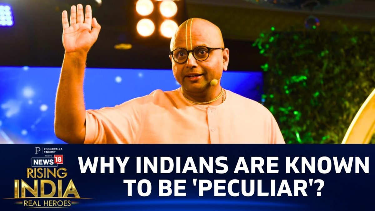 News18 Rising India 2023: Gaur Gopal Das Speech | Motivational Speech ...