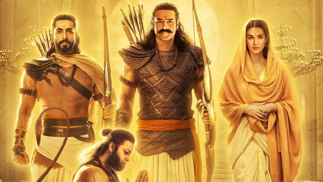 Adipurush: Prabhas, Kriti Sanon Turn Into Ram and Sita in New Poster ...