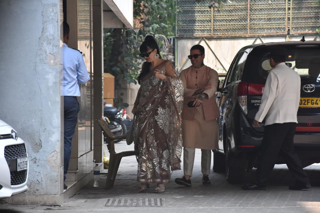 Ananya Panday, Helen, Bobby Deol, Nandita Mahtani, Karan Mehta Seen Arriving For Alanna Panday's ...