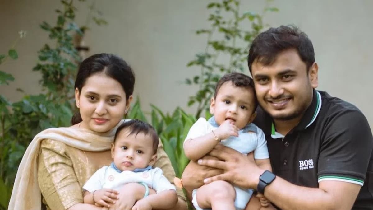 Kannada Actress Amulya’s Twins Atharv And Adhaav Turn One, See Post - News18