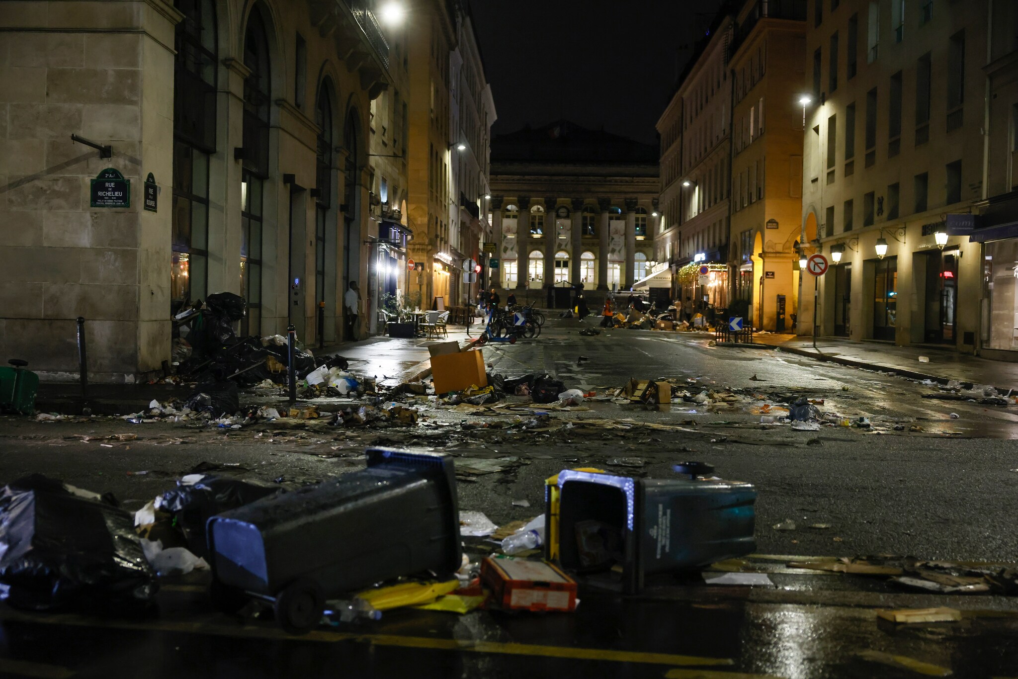 Violence Surges in French Protests as Parisians Take to Streets Against ...
