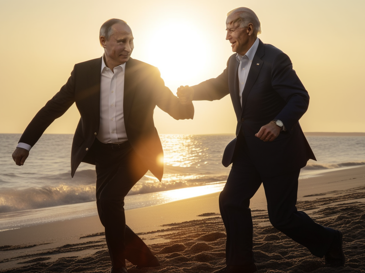 Joe Biden, Vladimir Putin Turn 'Besties' in These AI-Generated Images ...