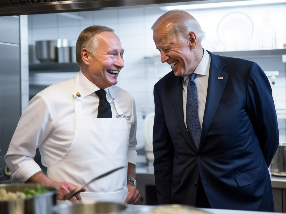 Joe Biden, Vladimir Putin Turn 'Besties' in These AI-Generated Images ...
