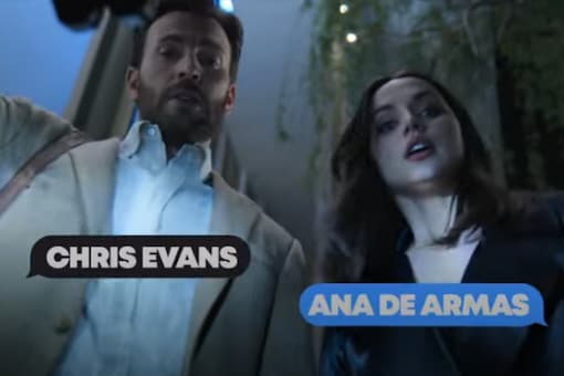 Ghosted Trailer: Chris Evans Travels 5000 Miles for Ana de Armas ...