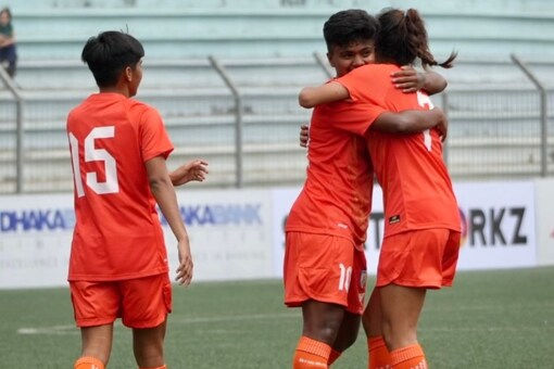 SAFF U-17 Women's Championship: India Register Thumping 4-1 Win Over Nepal in Dhaka - News18