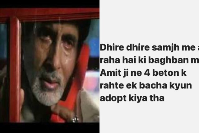 Dad Trolling Son Via WhatsApp Story With 'Amit Ji' in 'Baghban ...