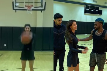 Disha Patani Aces Blind Basketball Dunk; Fan Says, 'Tiger Shroff Ne Bhi ...