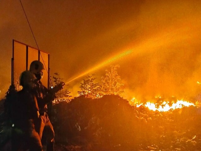 WATCH | Fire Continues to Rage at Kochi Waste Plant, Worsening AQI ...