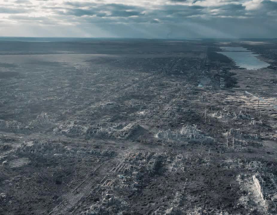 Drone Footage Shows How Russia 'Completely Destroyed' A Ukrainian City ...