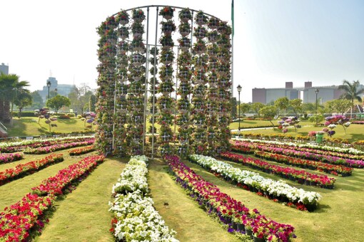 2-Day G20 Flower Festival Inaugurated in Delhi's Connaught Place - News18