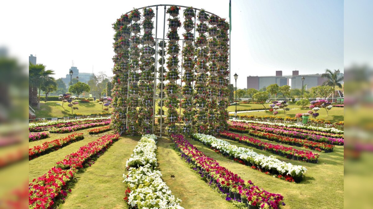 2-Day G20 Flower Festival Inaugurated in Delhi's Connaught Place - News18