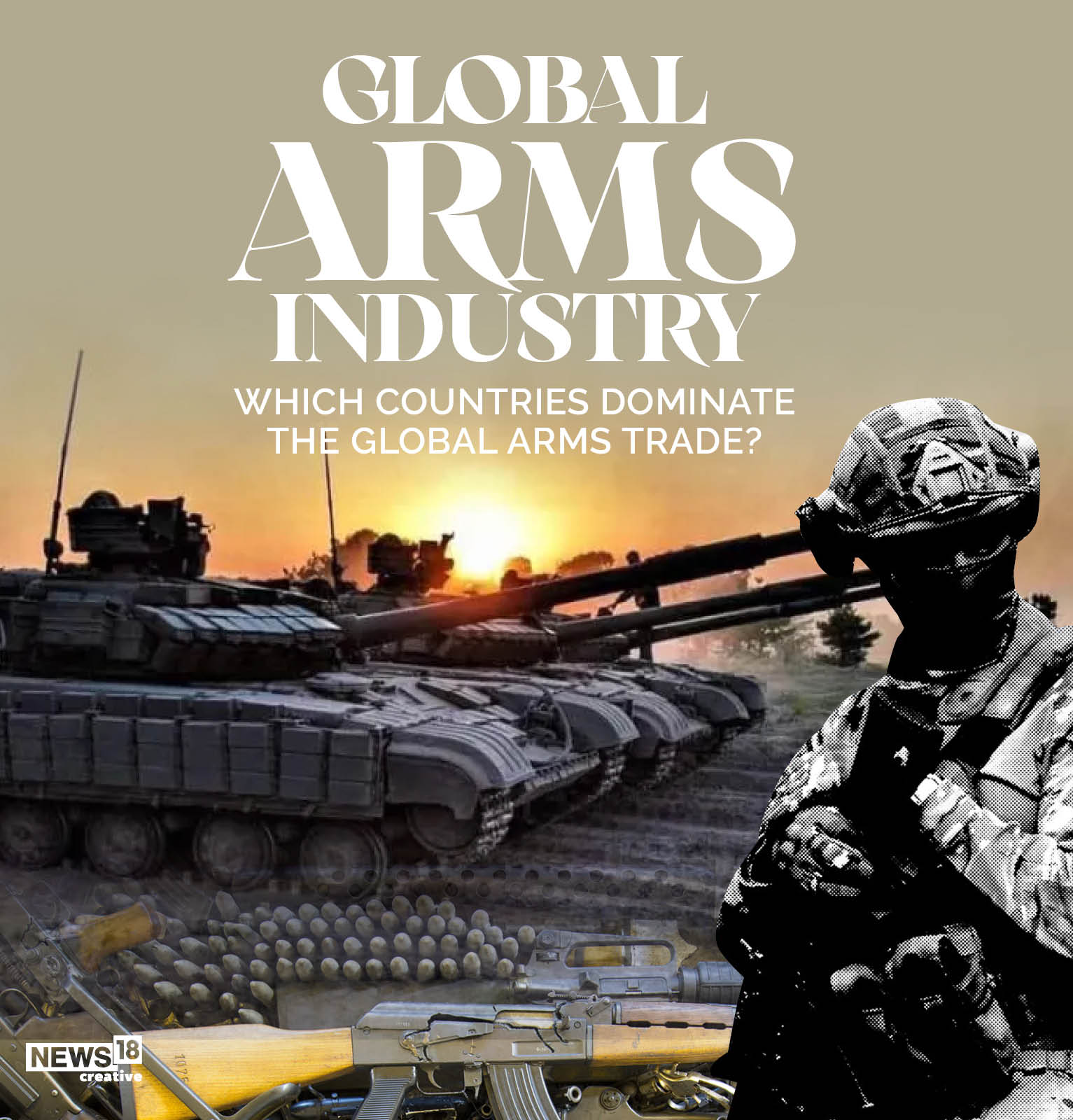 In GFX | Which Countries Dominate Global Arms Trade? - News18