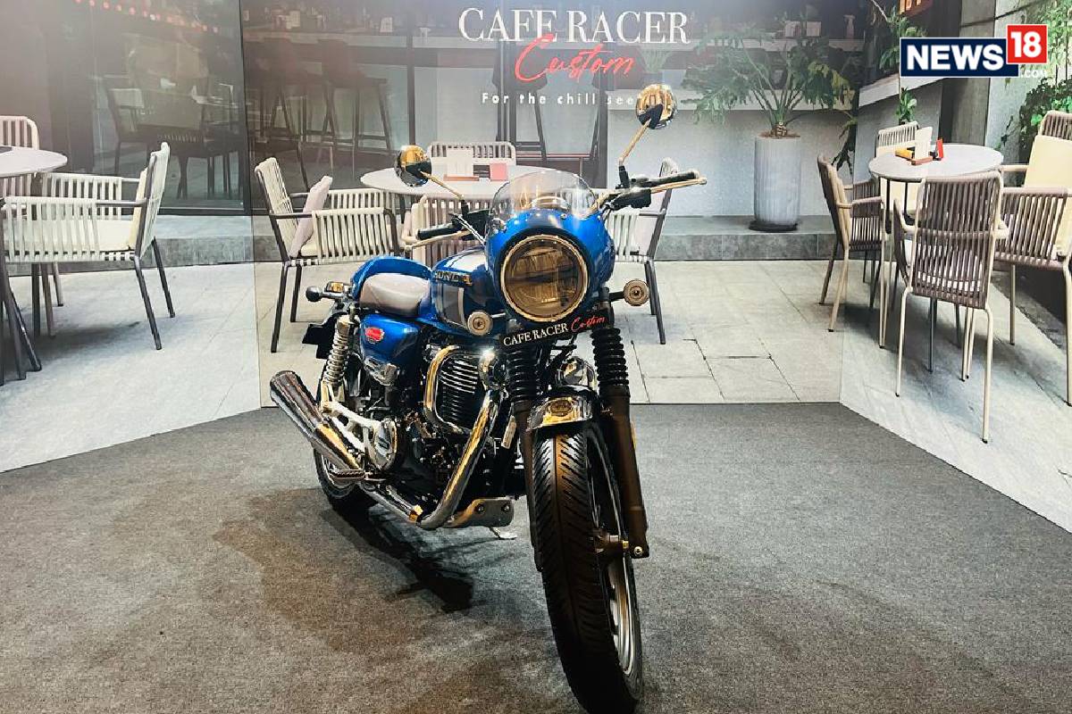 Honda H'ness CB 350 Cafe Racer Edition in Pics: See Design, Features ...