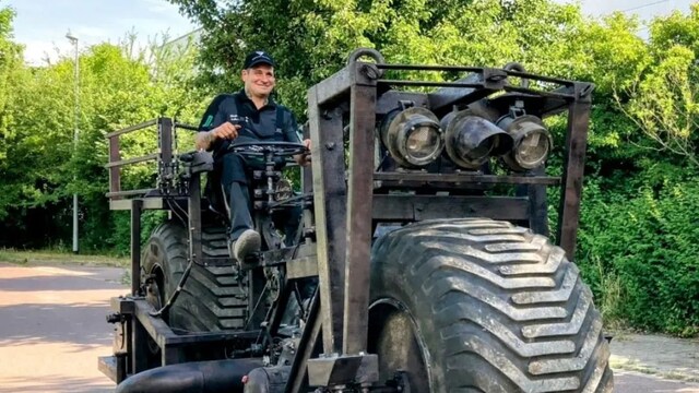 World's Heaviest Rideable Bicycle Weighs 4,800 Pounds, Can Tow 15 Tonnes Of Weight | Buzz News ...