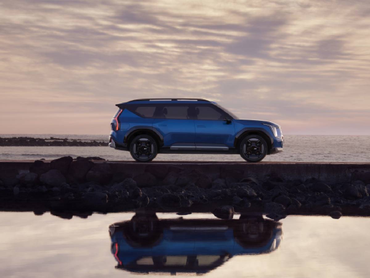 All-Electric Kia EV9 in Pics: See Design, Features, Interior and More ...