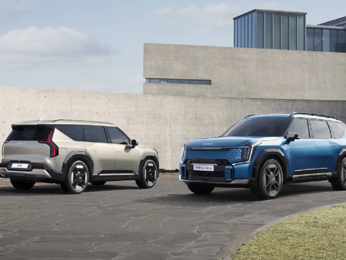 All-Electric Kia EV9 in Pics: See Design, Features, Interior and More ...