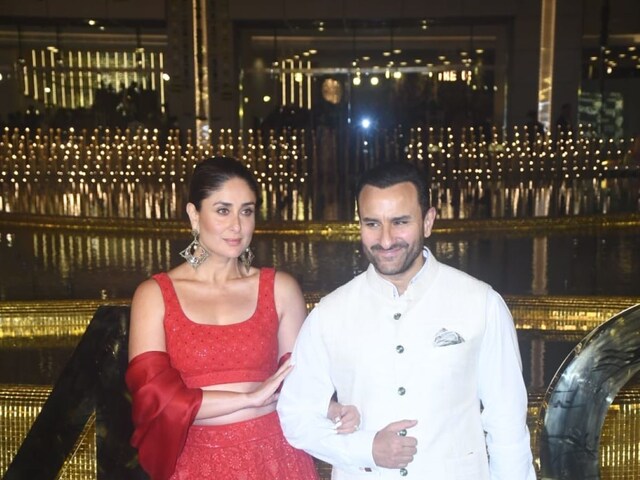 Kareena Kapoor Khan and Saif Ali Khan Arrive at The Nita Mukesh Ambani ...