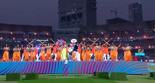 WPL 2023 Opening Ceremony Highlights: Captains Unveil Trophy After AP Dhillon, Kiara, & Kriti ...