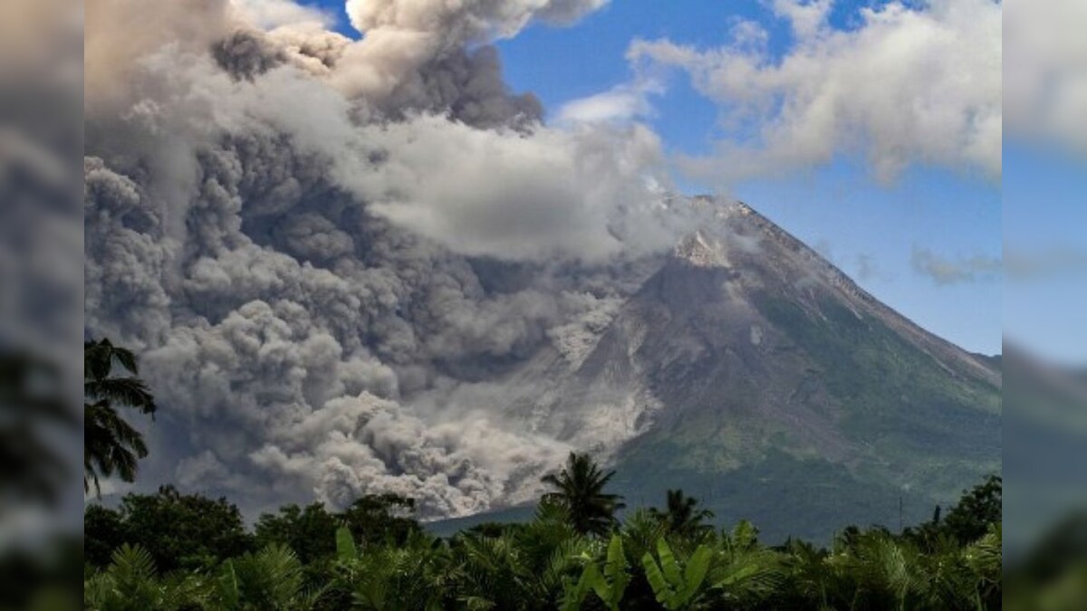 Indonesia's Merapi Volcano Erupts, Covers Villages in Ash - News18