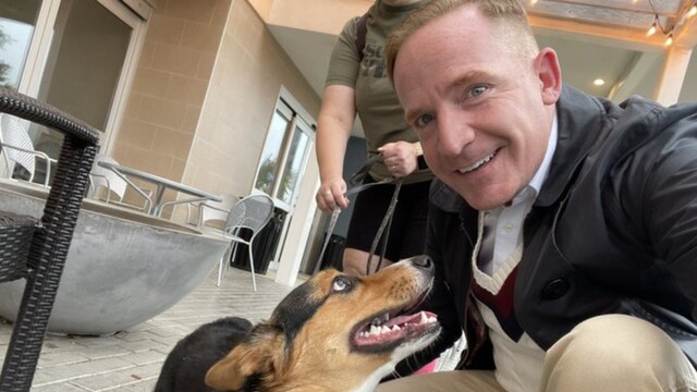 Marc Evan Jackson Introduces Real-Life Cheddar To Brooklyn Nine-Nine ...