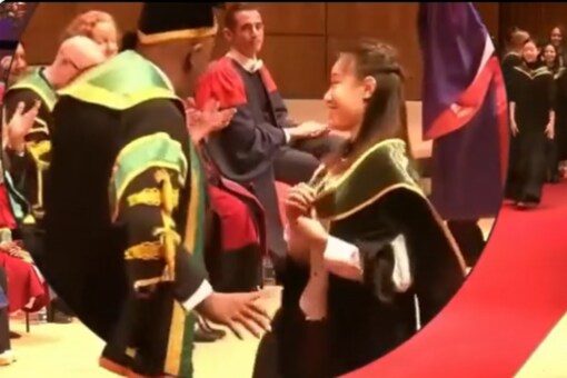 Woman Celebrates Her Graduation Ceremony In Kung Fu Style; Watch - News18