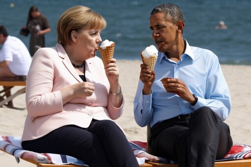Barack Obama And Angela Merkel's AI-Generated Beach Day Pics Show Power ...