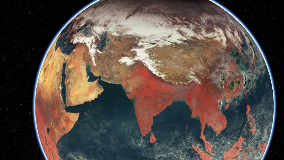 ISRO Drops Mosaic Of Earth From Space, And The Result Is Just ...