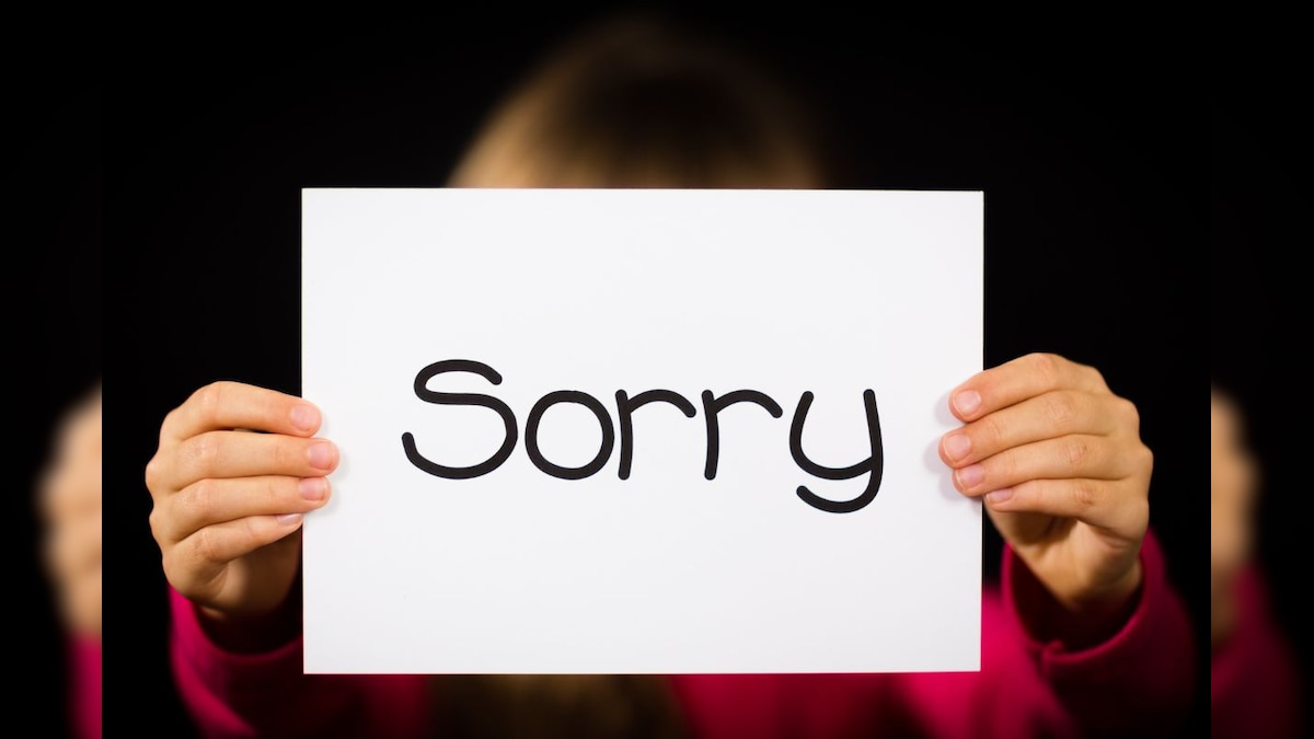 How The Word Sorry Originated And Why Some People Over-Apologise - News18