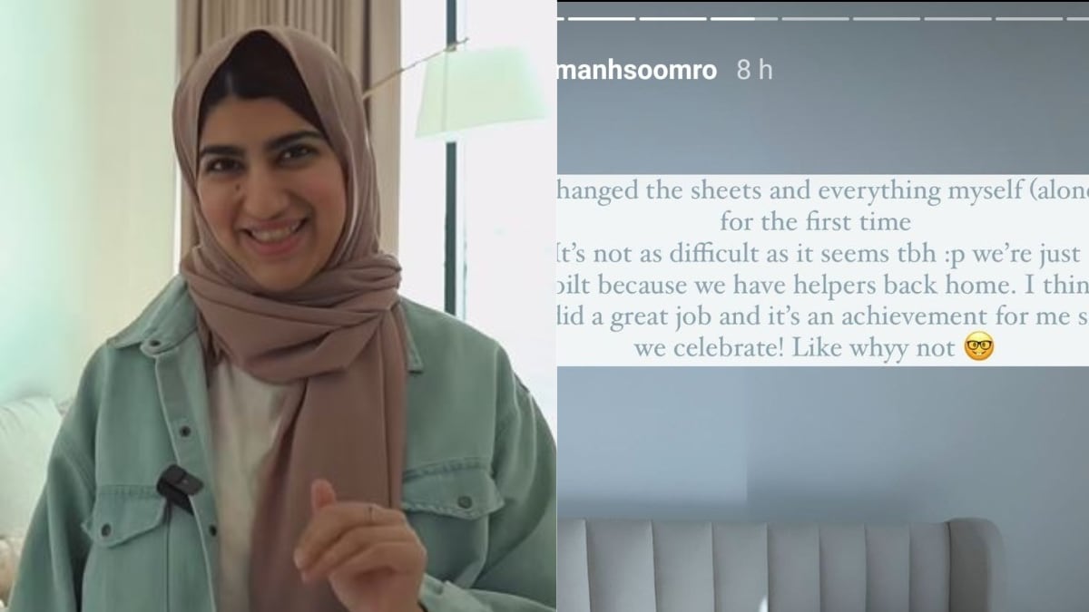 Pakistani Influencer Celebrates 'Achievement' After Changing Bedsheets ...