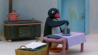 'What Was Pingu's Dad Ironing?': Viral Scene from Cartoon Has Everyone ...