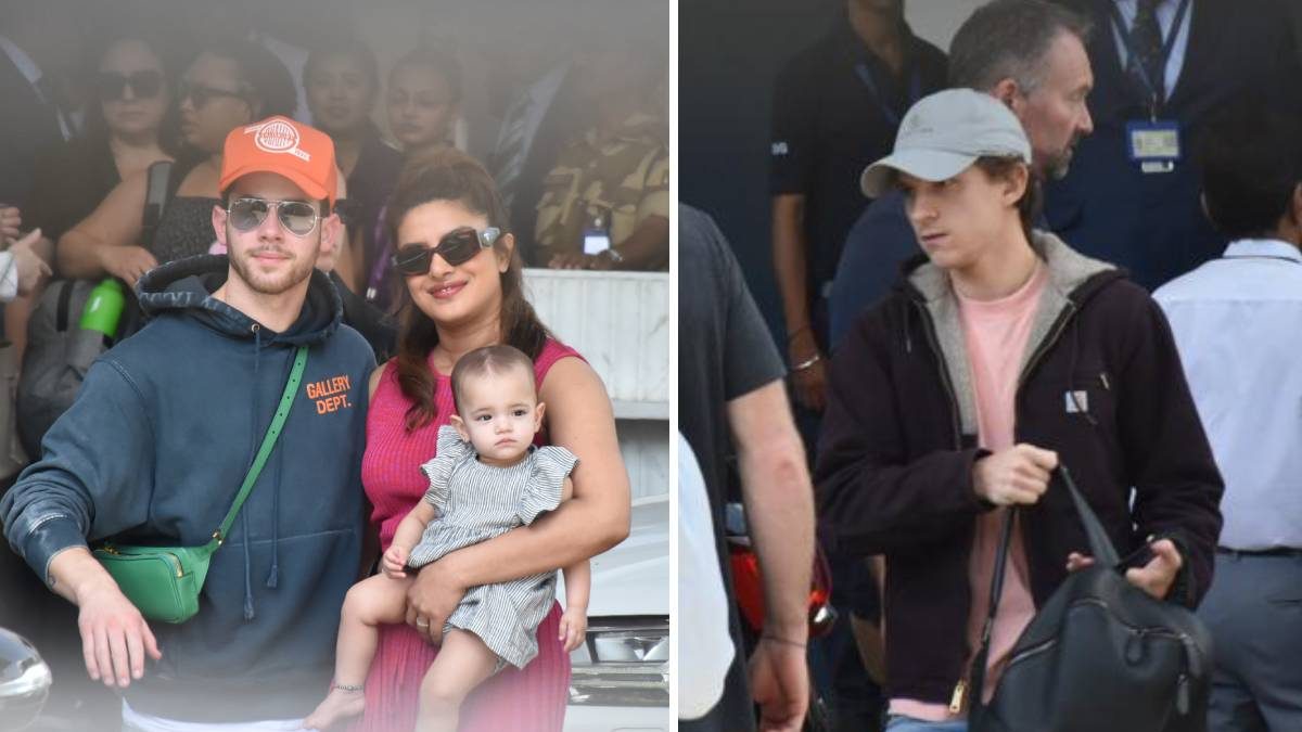 Priyanka Chopra-Nick Jonas With Daughter Malti, Tom Holland, Zendaya ...
