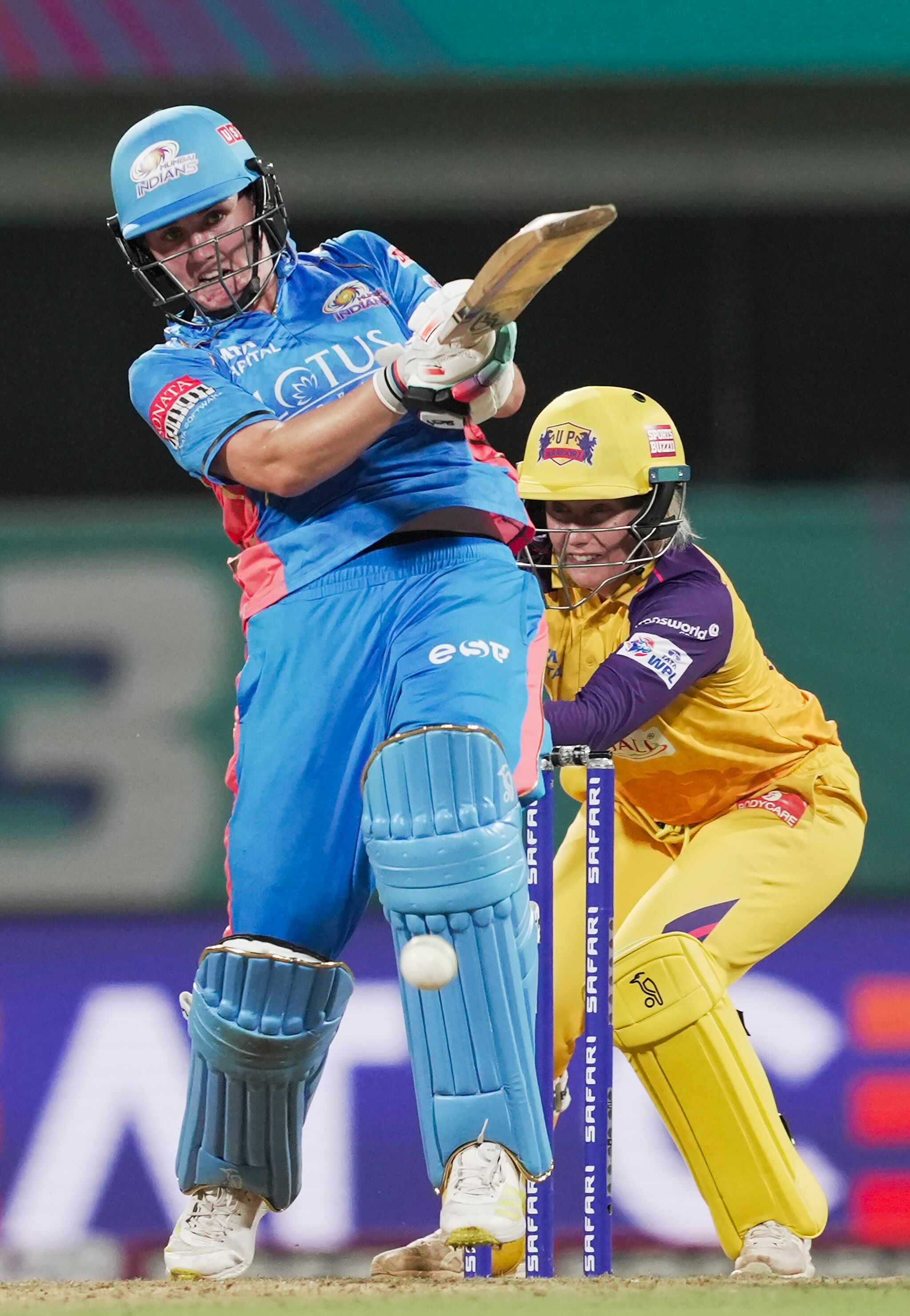 WPL 2023 Eliminator MI vs UPW in Photos: Issy Wong, Nat Sciver Brunt Star as Mumbai Indians ...