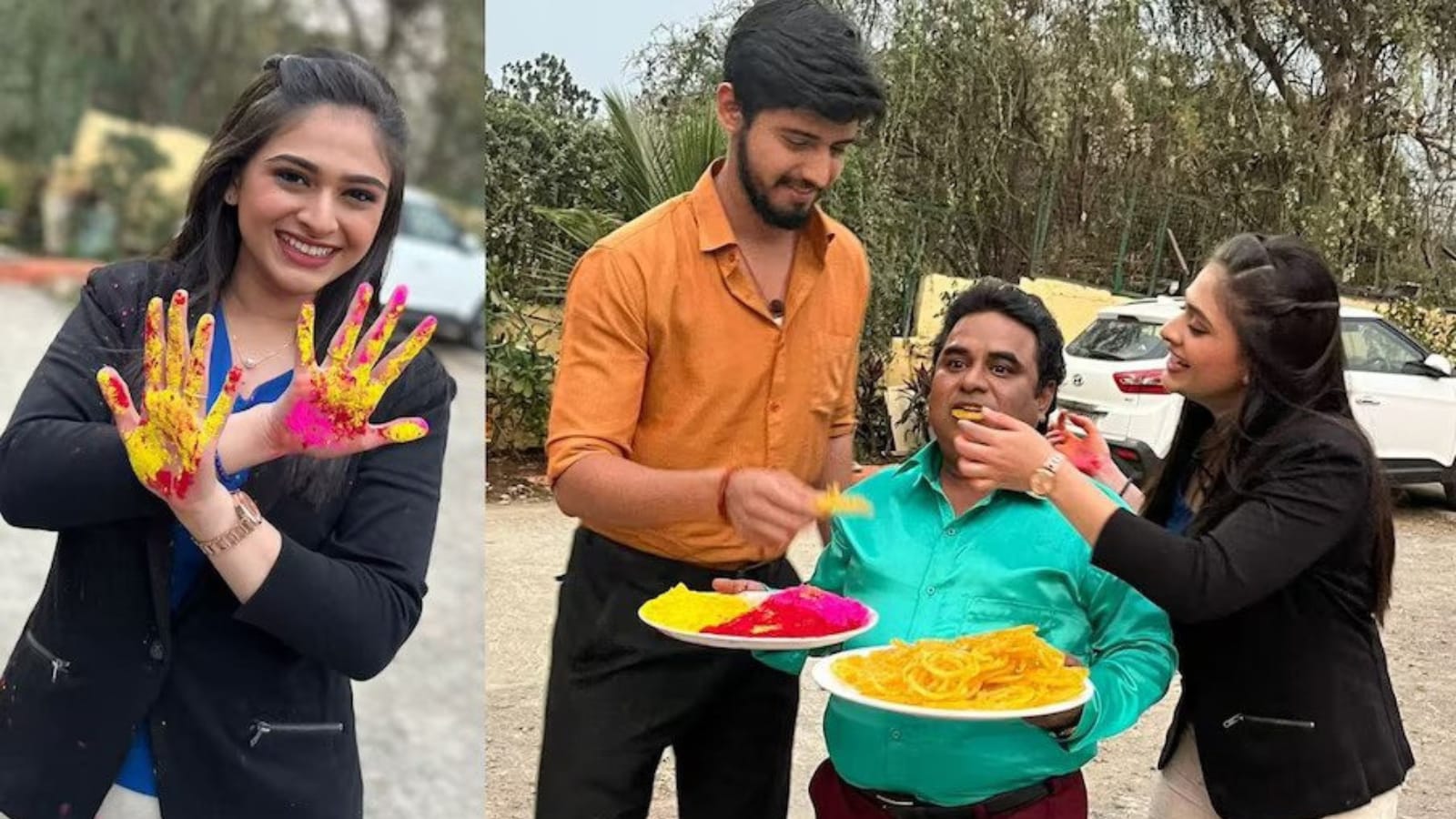 Rama Raghav Actors Aishwarya Shete And Nikhil Damle Wish Fans A ...