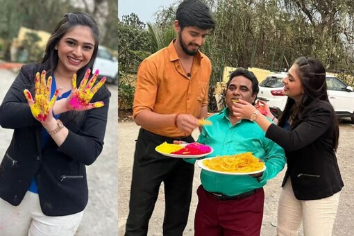 Rama Raghav Actors Aishwarya Shete And Nikhil Damle Wish Fans A ...
