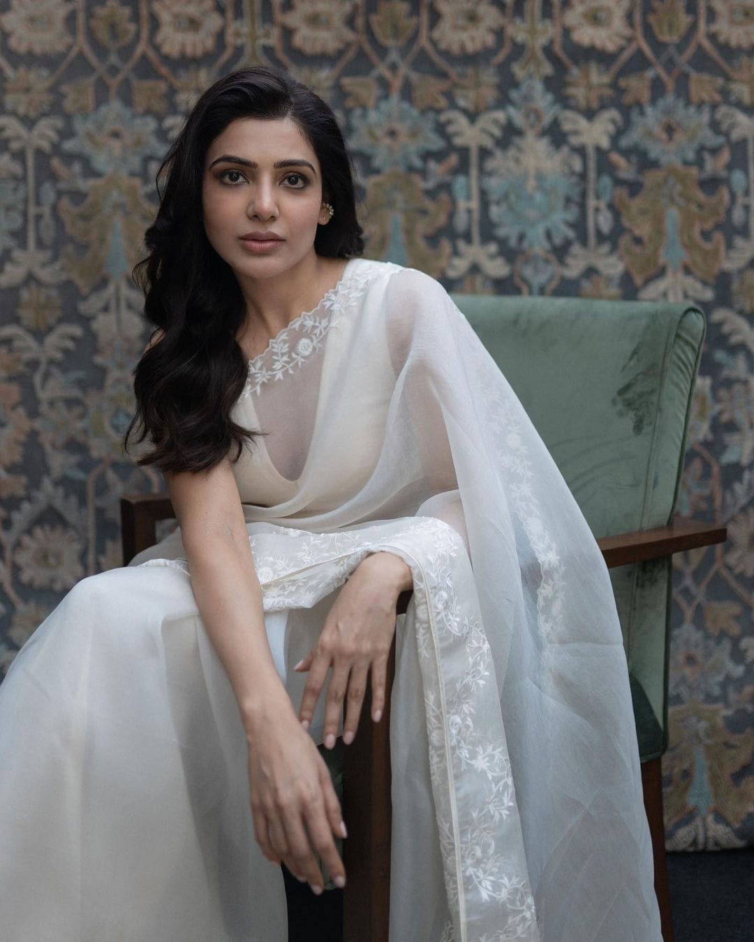 Samantha Ruth Prabhu Exudes Elegance In Graceful Ethnic Wear Outfits Ahead Of Shaakuntalam ...
