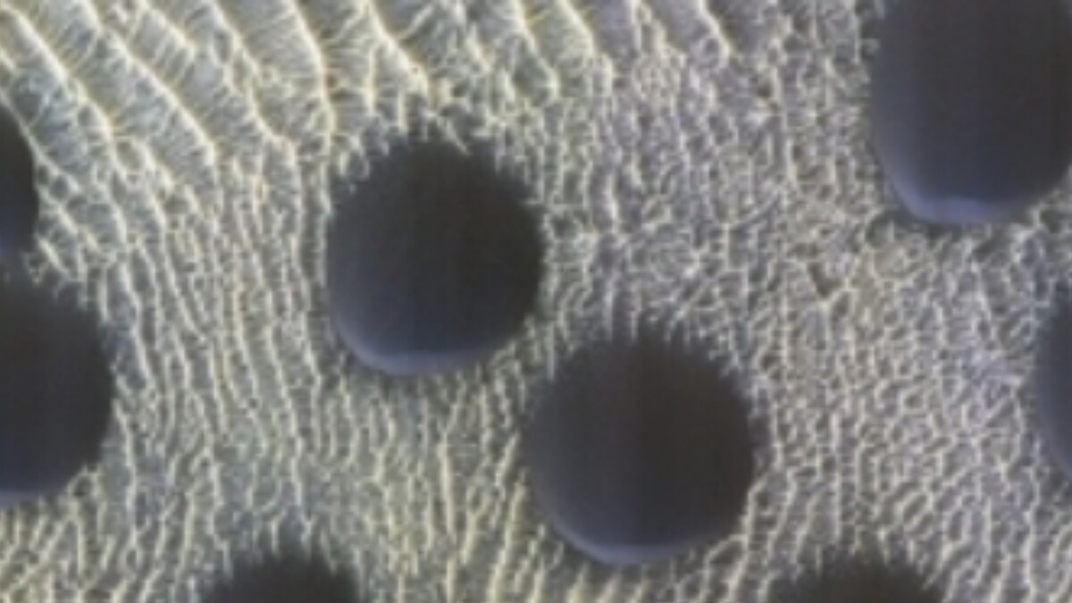 NASA Spacecraft Captures Unusual Circles of Sand Dunes on Mars - News18