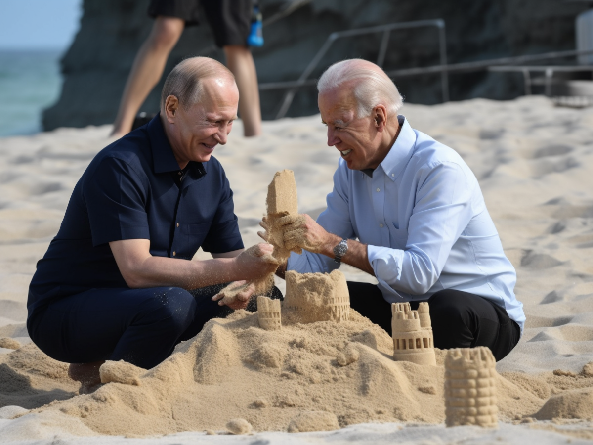 Joe Biden, Vladimir Putin Turn 'Besties' in These AI-Generated Images ...