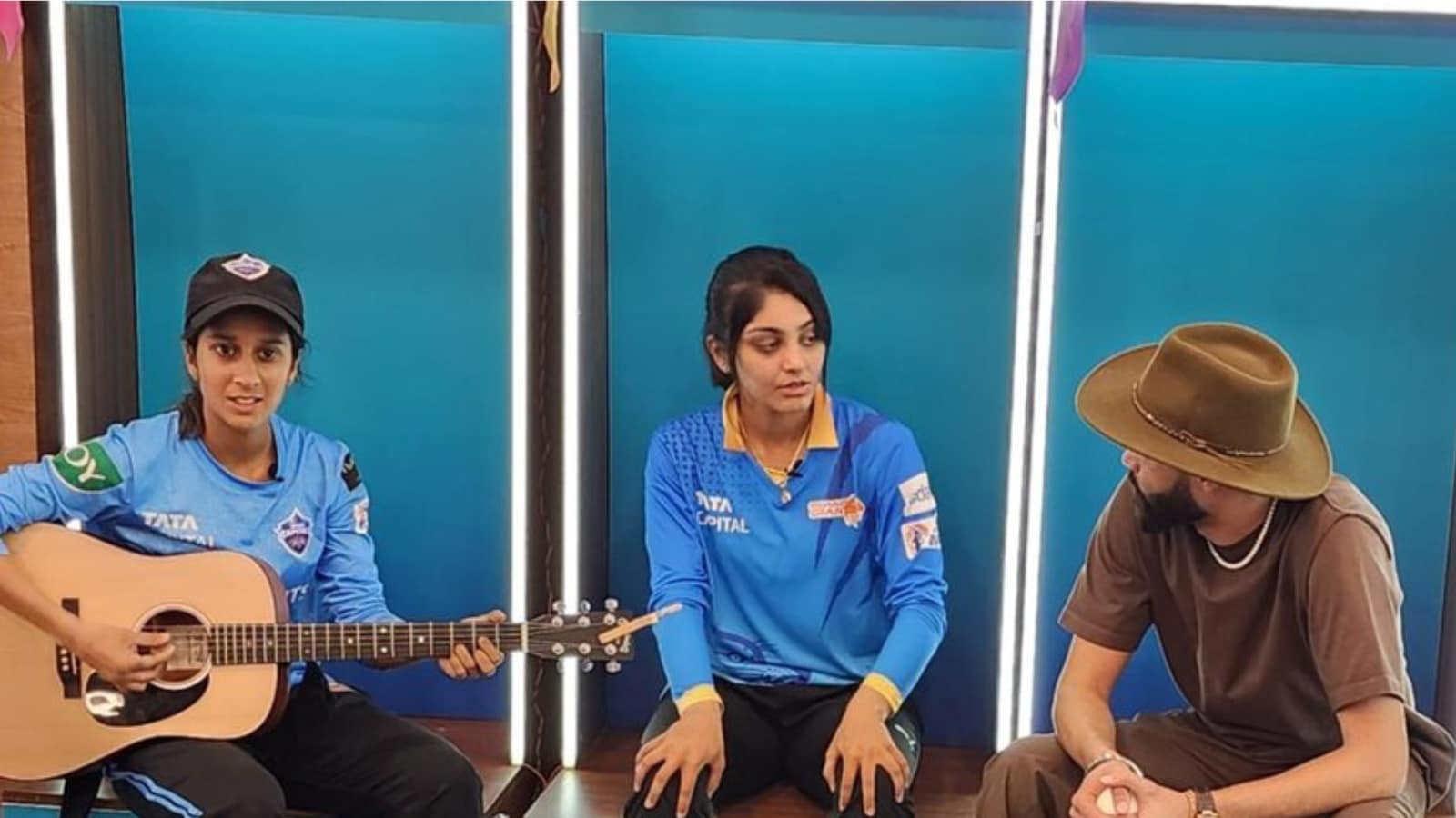 Watch: AP Dhillion's Jam Session With Jemimah Rodrigues and Harleen ...